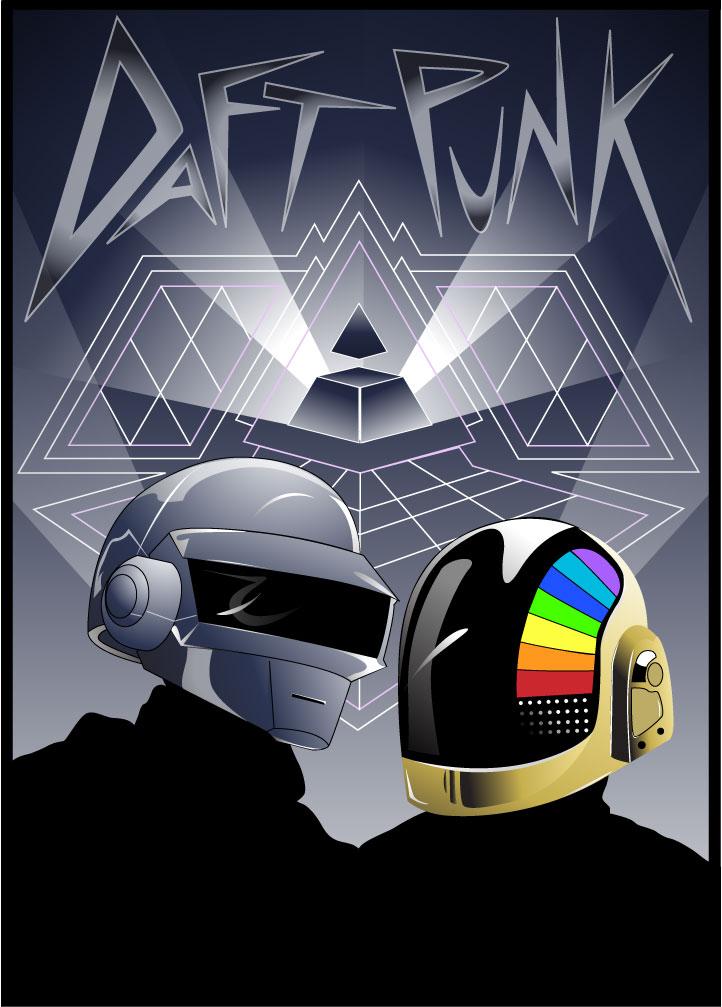 30 Artworks Inspired by Daft Punk | Art and Design