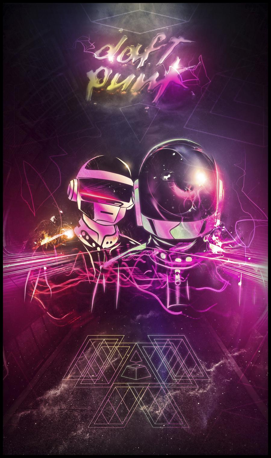 30 Artworks Inspired by Daft Punk | Art and Design