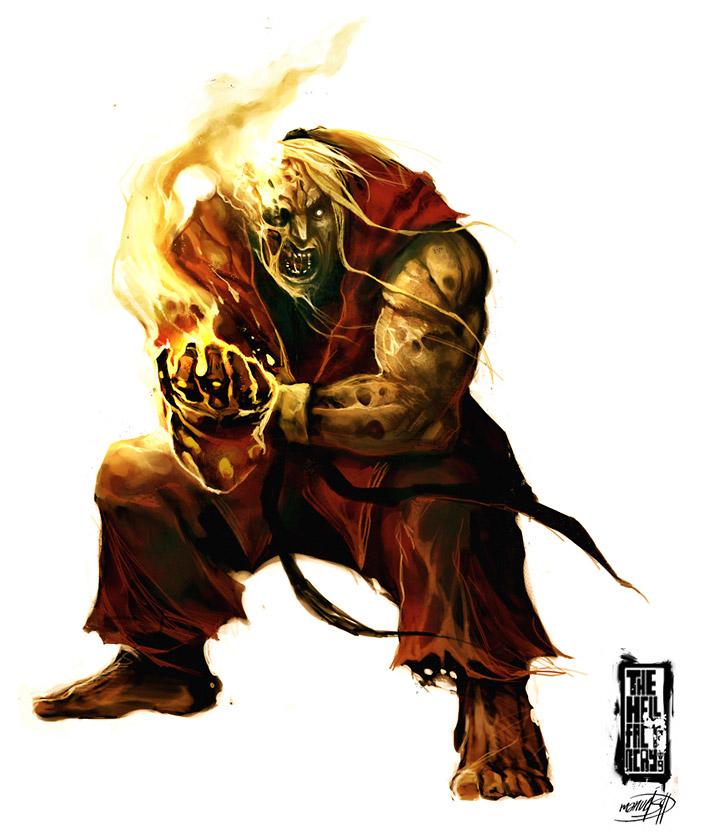 Zombie Street Fighter | Art and Design