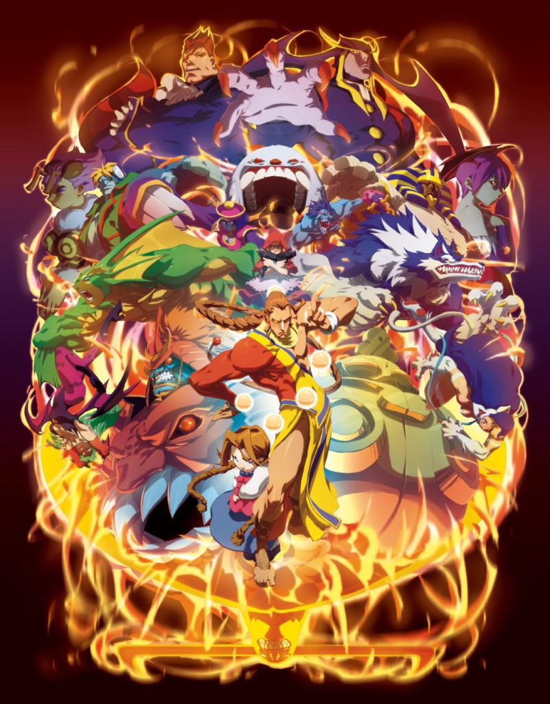 Incredible fighing game character collages | Art and Design