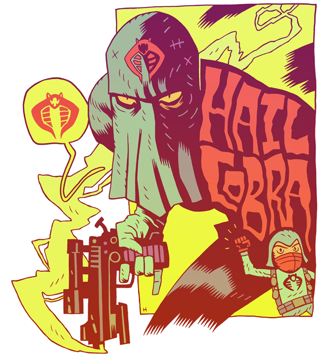 30 Cool Illustrations by Dan Hipp | Art and Design