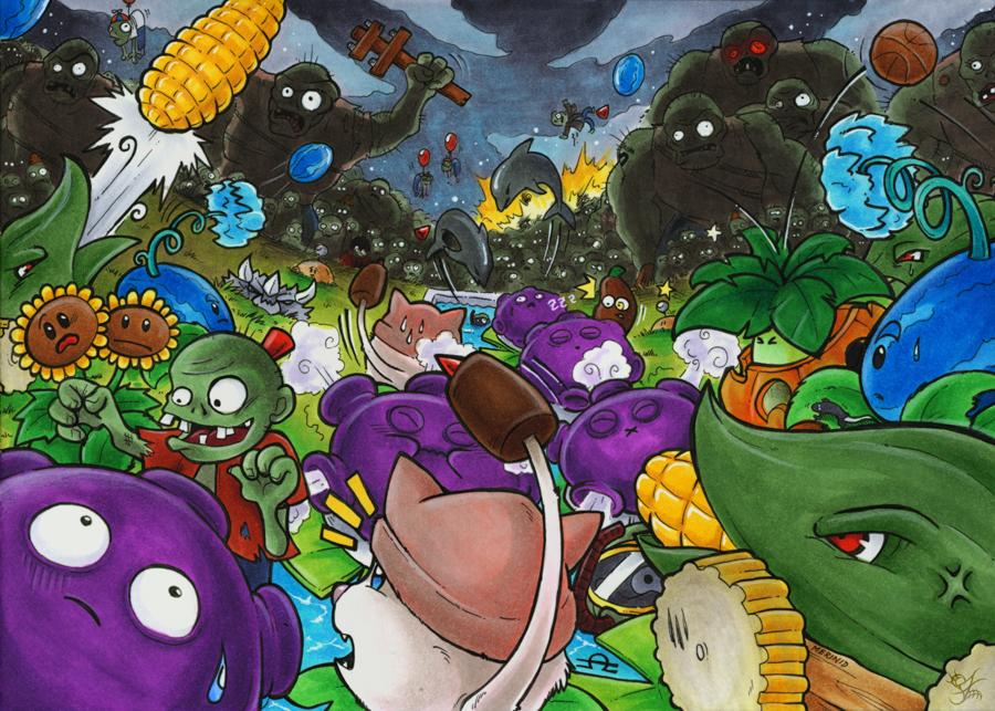 Plants vs. Zombies | Art and Design