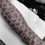 50 Honeycomb tattoo Designs with Meaning | Art and Design
