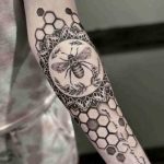 50 Honeycomb tattoo Designs with Meaning | Art and Design