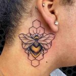 50 Honeycomb tattoo Designs with Meaning | Art and Design