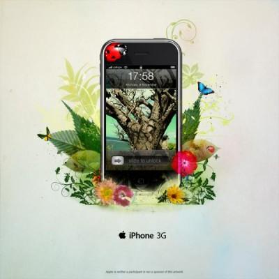 18 Creative iPhone Advertisements | Art and Design