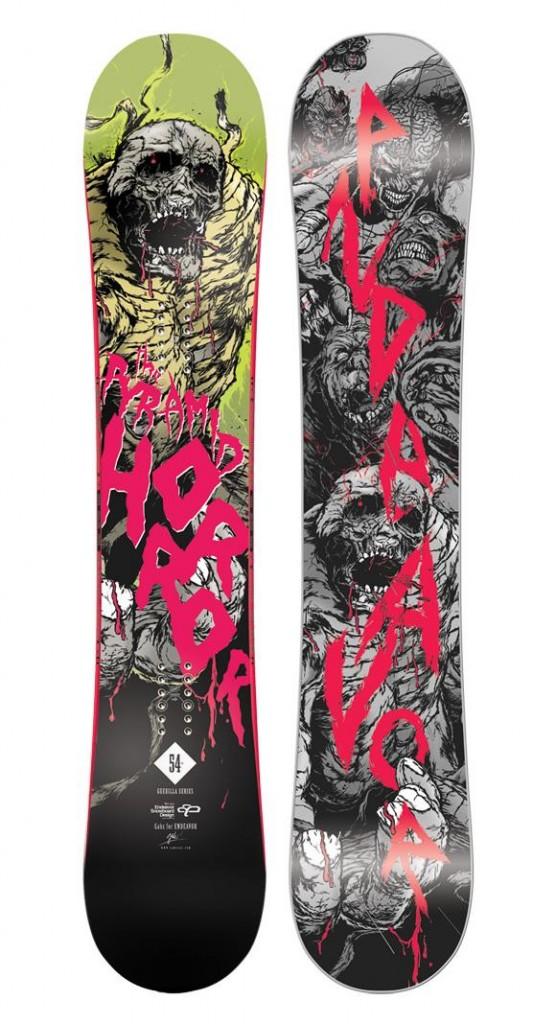 Cool Snowboard Designs by Grzegorz Domaradzki | Art and Design