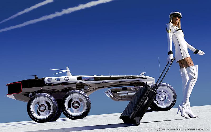 Cosmic Motors By Daniel Simon | Art and Design