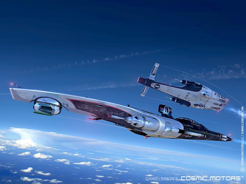 Cosmic Motors By Daniel Simon | Art and Design