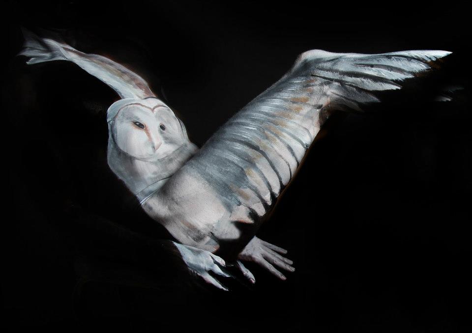 Body paintings by Gesine Marwedel | Art and Design