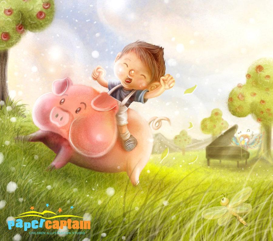 Children Illustrations by Evan Raditya Pratomo | Art and Design