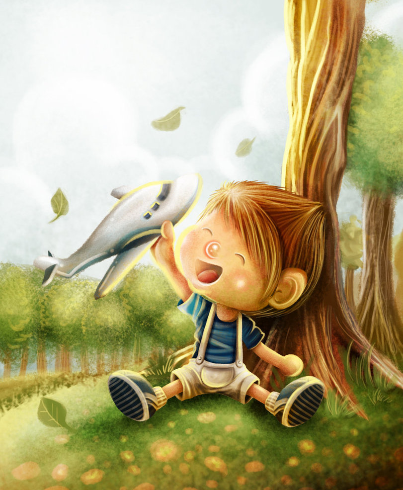 Children Illustrations by Evan Raditya Pratomo | Art and Design