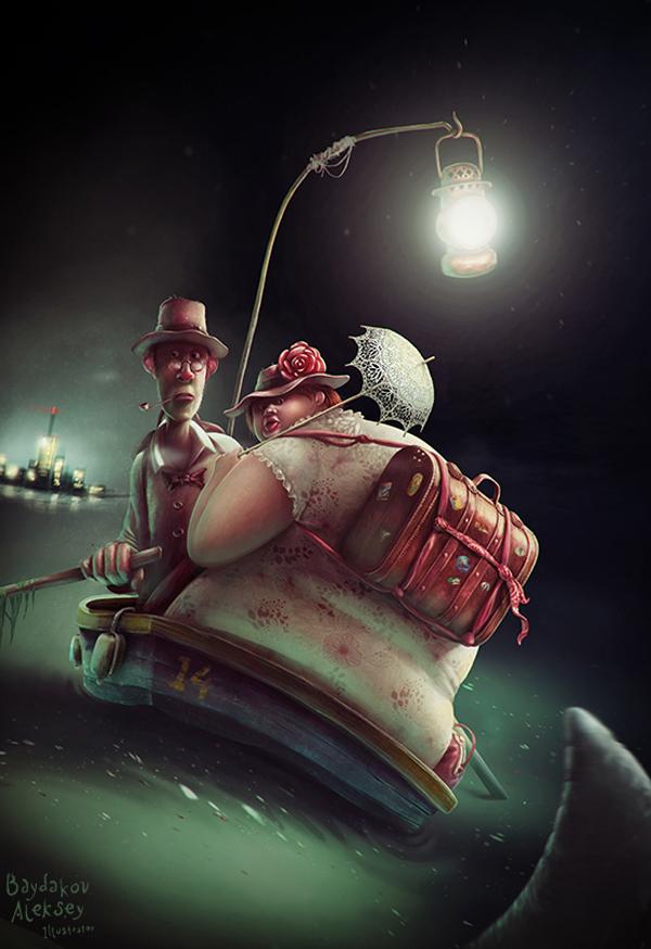 Character Illustrations By Aleksey Baydakov Art And Design 