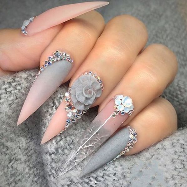 40 Gorgeous Stiletto Nail Designs To Obsess Over 51 Off