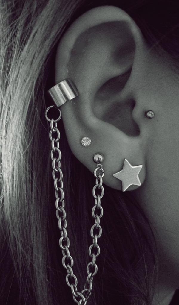 50 Beautiful Ear Piercings | Art and Design 50 Beautiful Ear Piercings | Art and Design