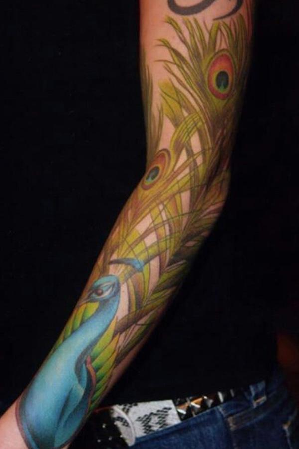 55 Vibrant Peacock Tattoo Designs Art And Design