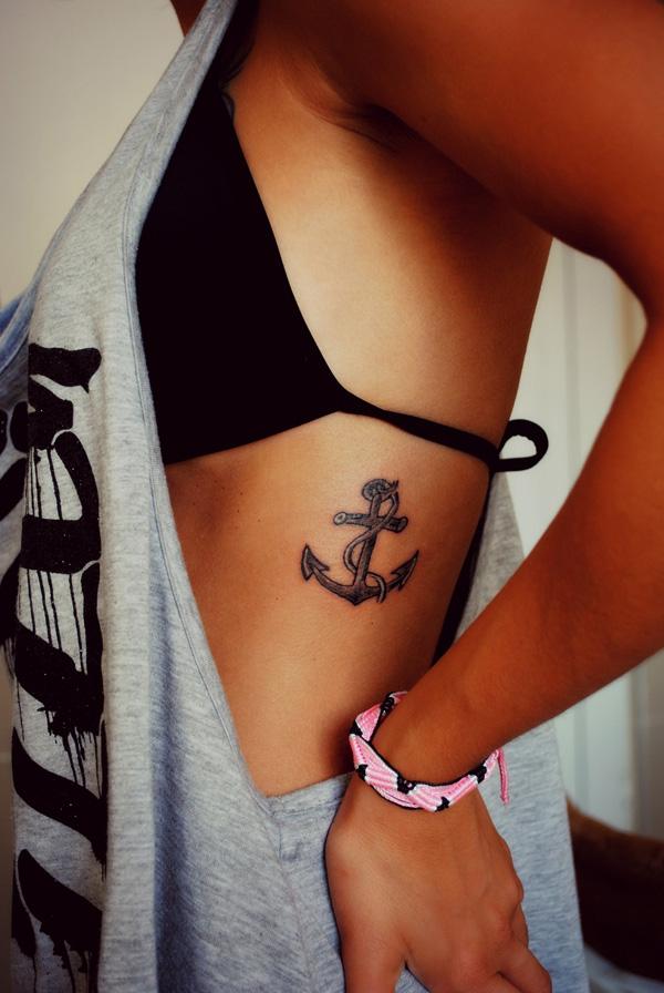 50 Rib Tattoos for Girls | Art and Design 50 Rib Tattoos for Girls | Art and Design