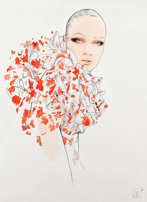 Fashion Illustrations by Nuno Da Costa | Art and Design