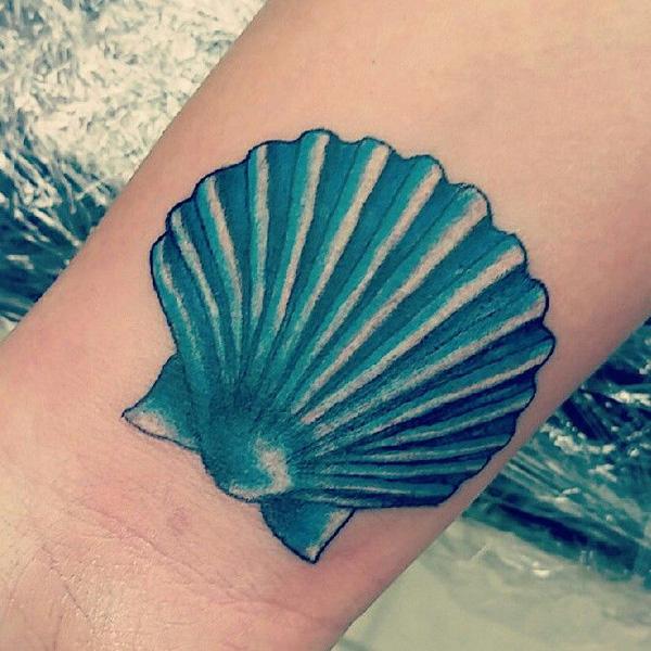 40 Shell Tattoos Make You Wonder Sea Life | Art and Design