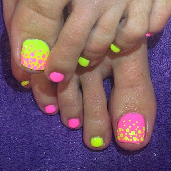 50 Pretty Toenail Art Designs Cuded