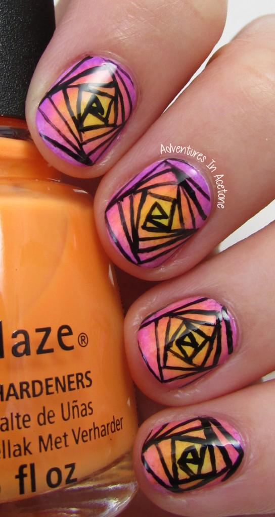 55 Abstract Nail Art Ideas | Art and Design