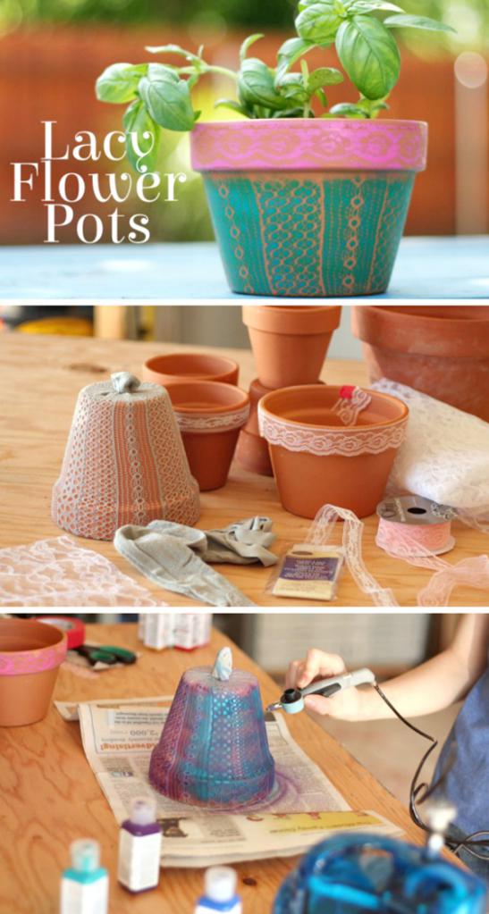 40+ DIY Flower Pot Ideas | Art and Design
