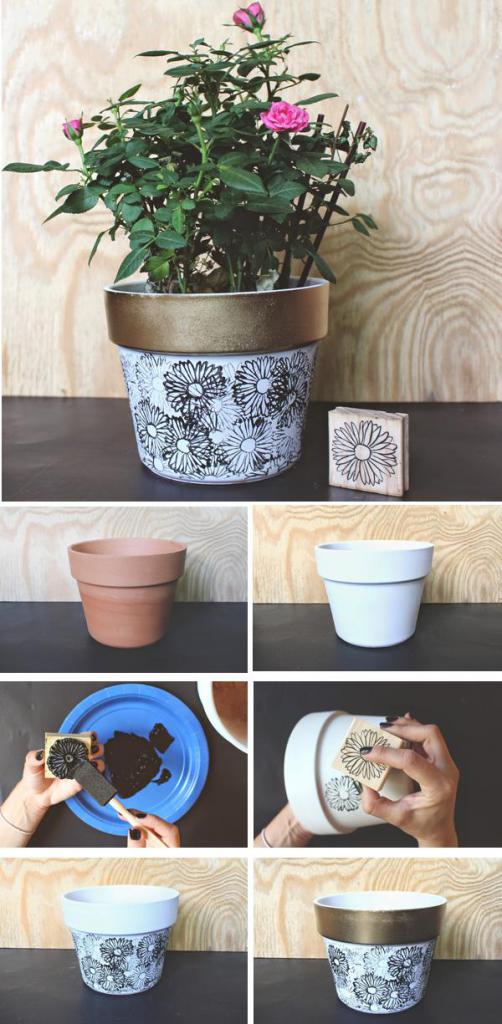 40+ DIY Flower Pot Ideas | Art and Design