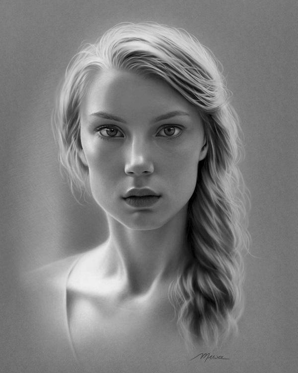Portrait Artworks by Musa Çelik | Art and Design Portrait Artworks by Musa Çelik | Art and Design