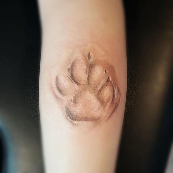 35 Cute Paw Print Tattoos For Your Inspiration Art And Design