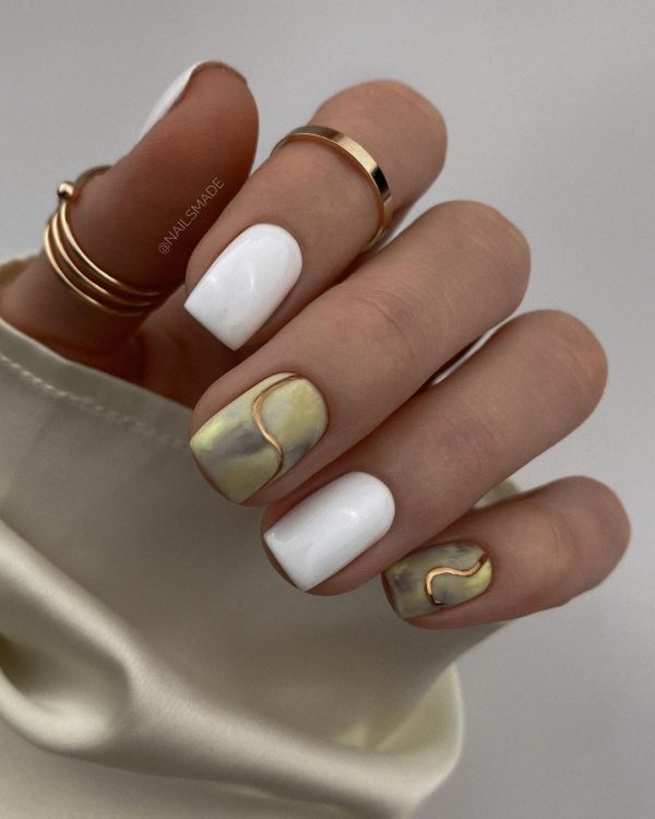 Short and Chic: 30 Classy Nail Designs for Short Nails | Art and Design