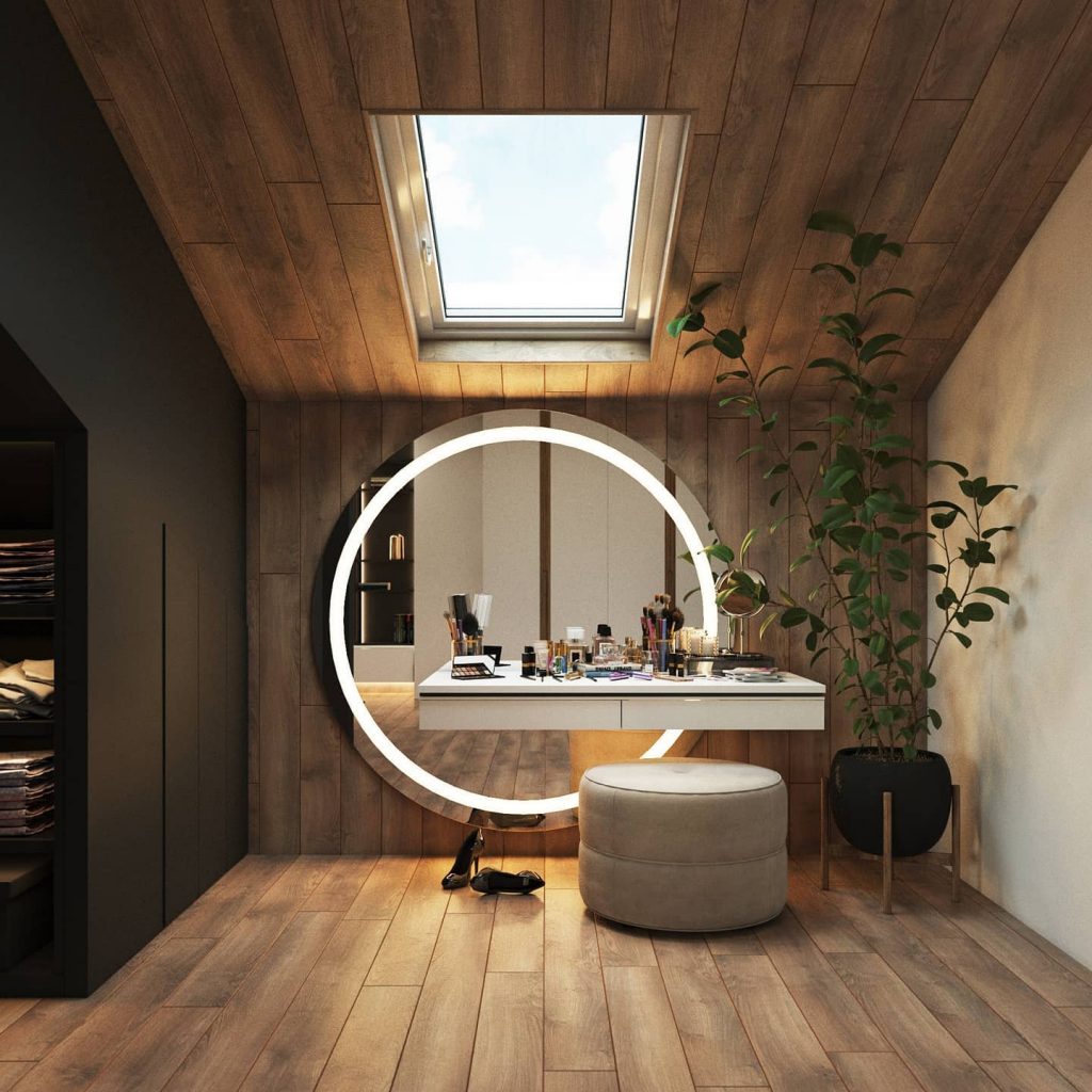 From Rustic to Modern: 30 Vanity Table Ideas for Your Beauty Space ...