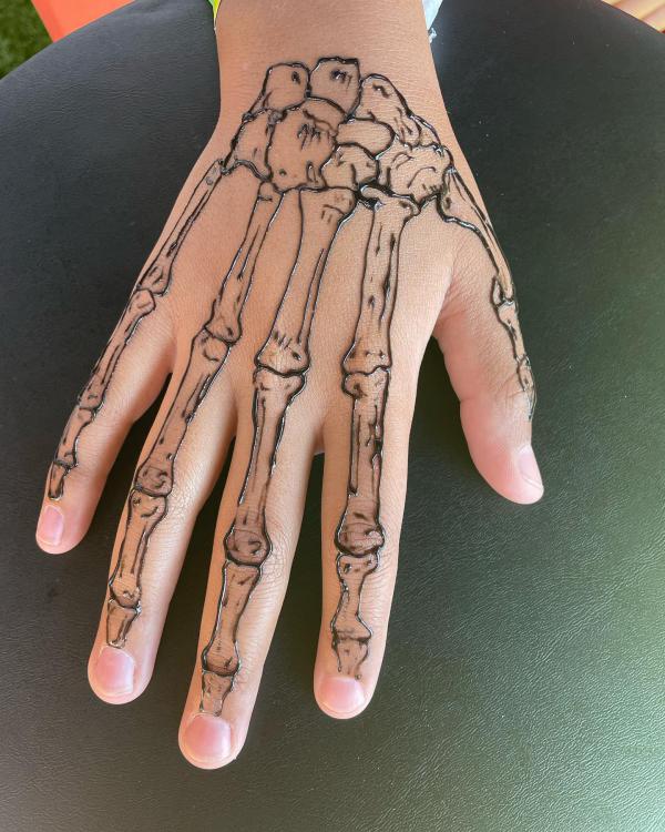 Skeleton Hand Tattoos