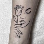 80+ Artistic Line Work Tattoo Designs | Art and Design