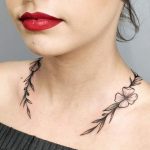Necklace Tattoo for Women: The Fusion of Elegance and Ink | Art and Design