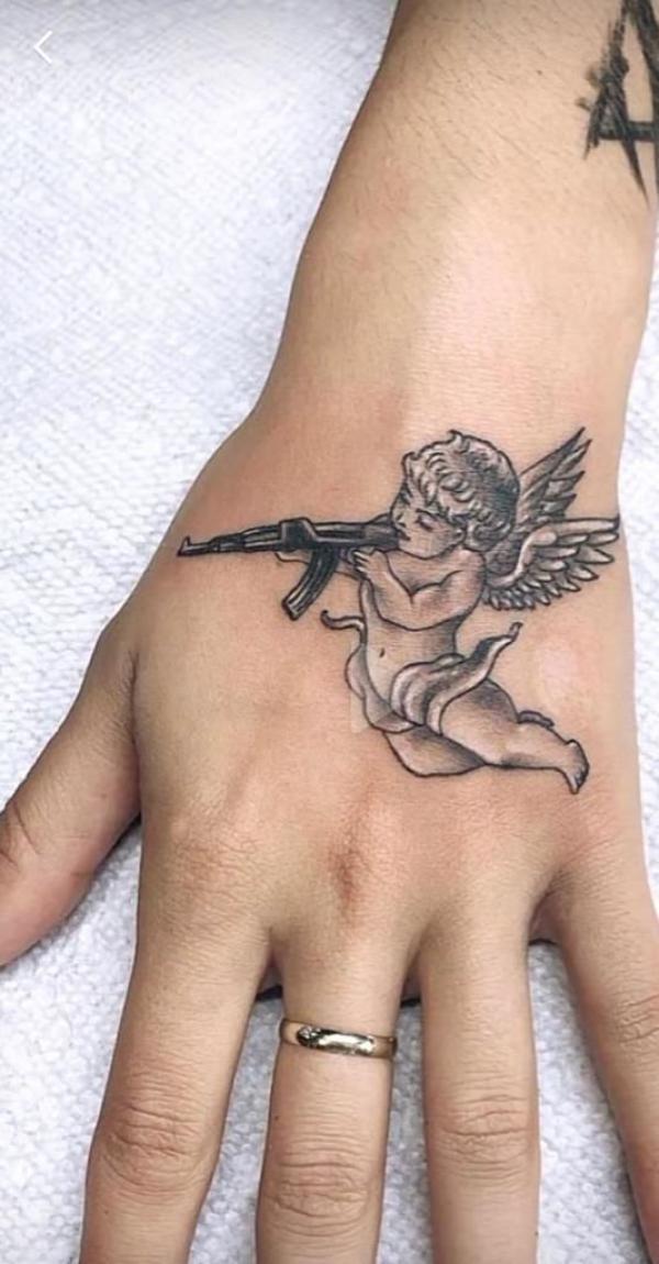 20 Cupid Tattoo Designs That Celebrate Love Art And Design