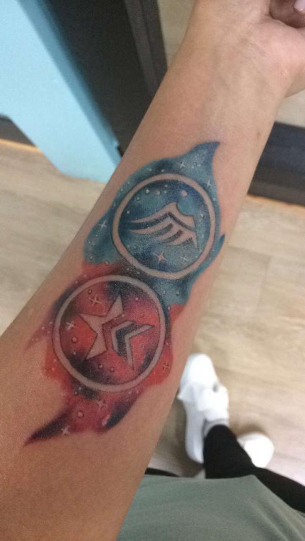 Mass Effect Tattoos A Galactic Journey On Your Skin Art And Design